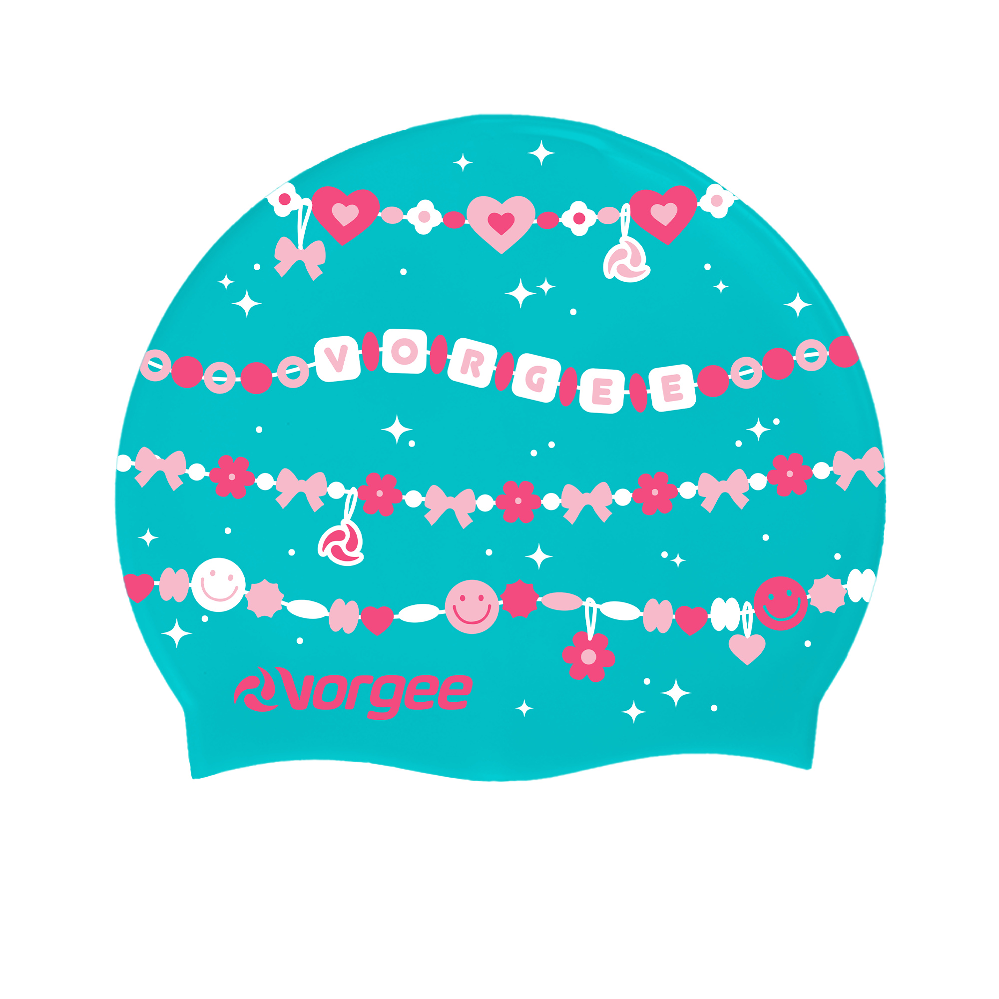 Miss Glamour Silicone Swim Cap | All ages – Vorgee Australia