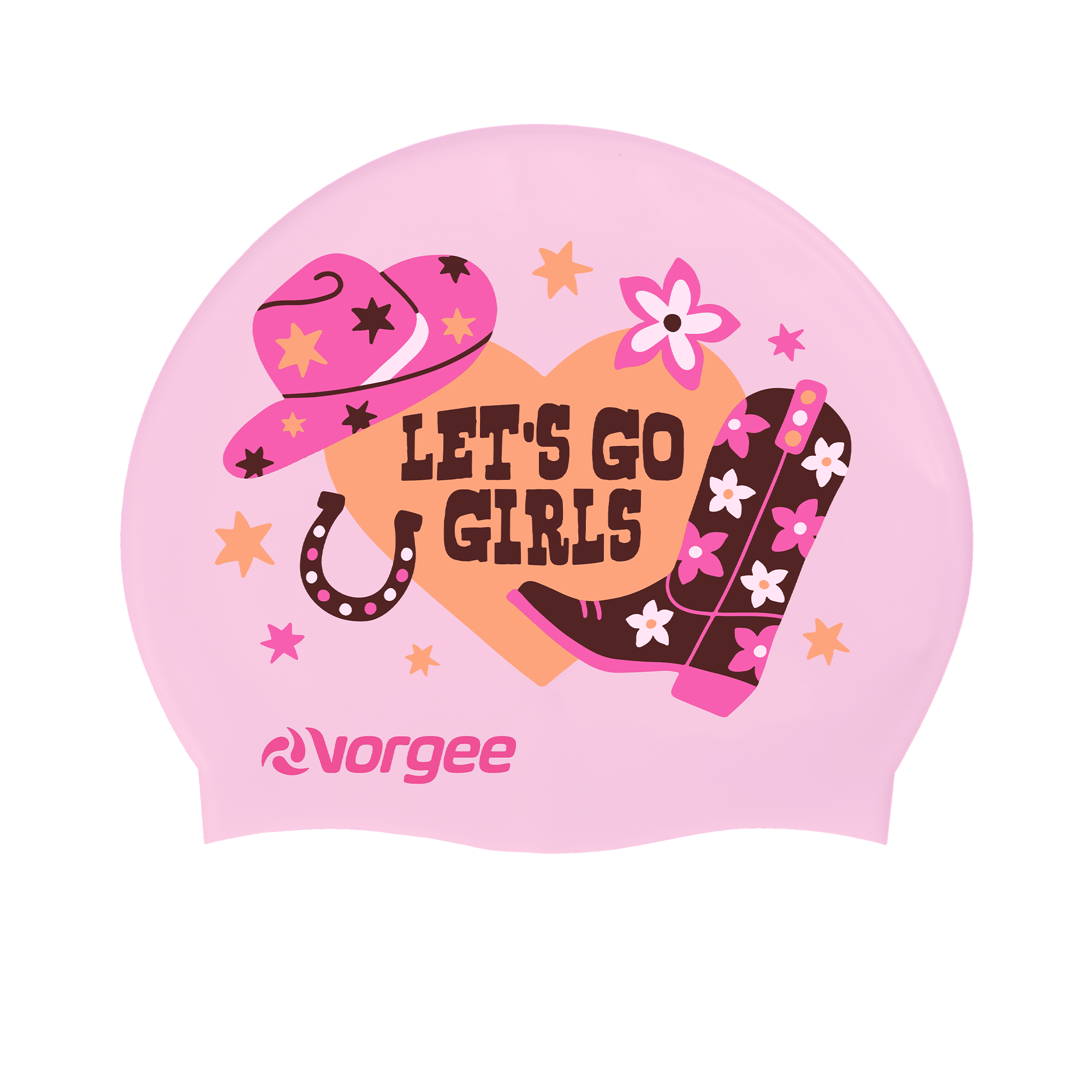Miss Glamour Silicone Swim Cap | All ages – Vorgee Australia